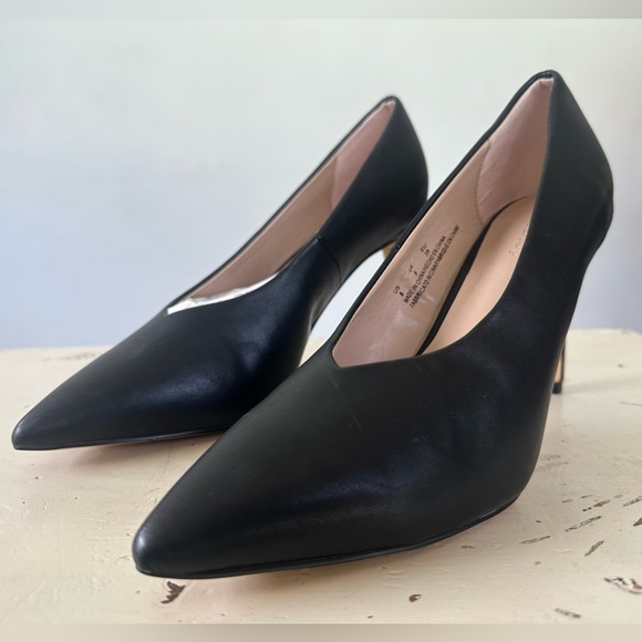The Drop | Shoes | The Drop Taylor Black High Vamp Stiletto Pump Womens ...